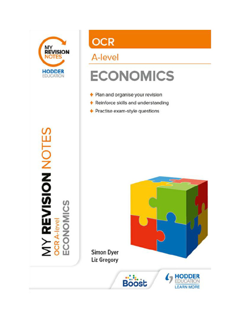 My Revision Notes - OCR A-Level Economics | PDF