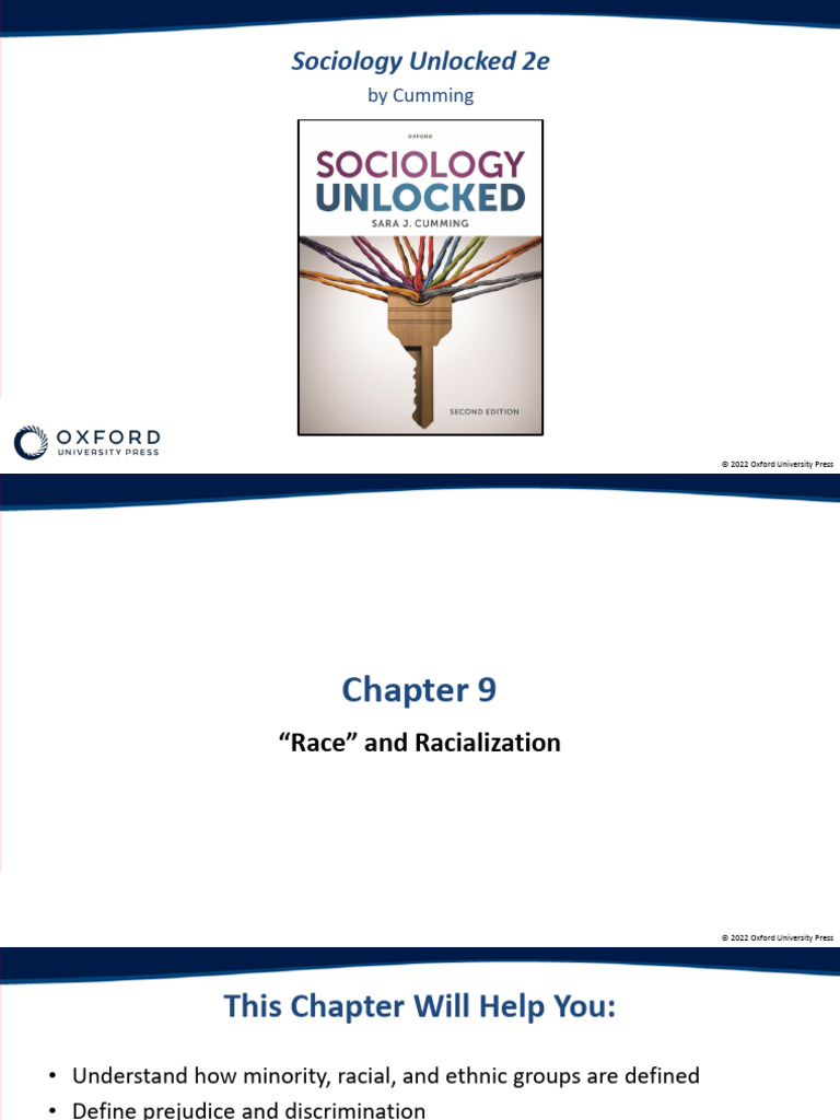 Lecture 4 - Race - Cumming - Chap9 | PDF | Prejudices | Race (Human Categorization)