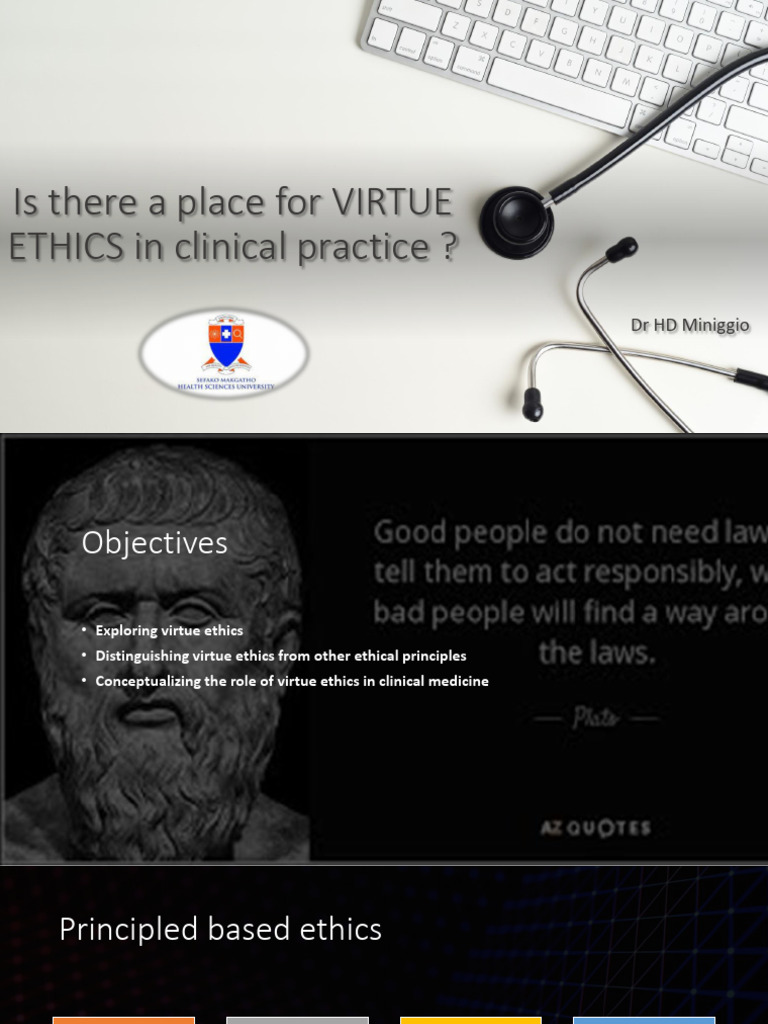 Virtue ethics for clinical practice- 2025 | PDF | Virtue | Virtue Ethics