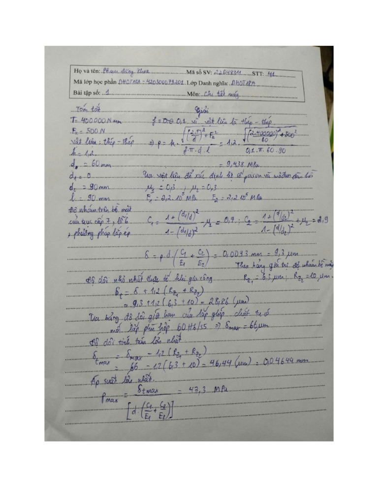 CTM - BT1 - PH M Đăng Khoa | PDF