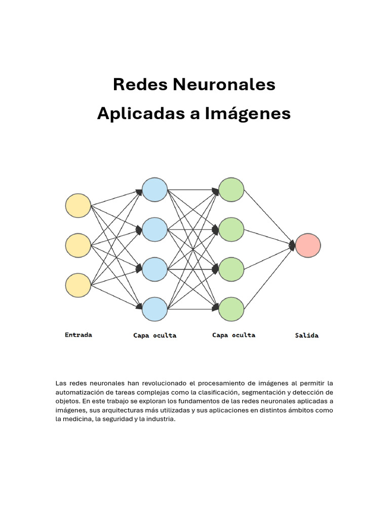 Redes Neuronales en Procesamiento de Imágenes | PDF | Segmentación de ...