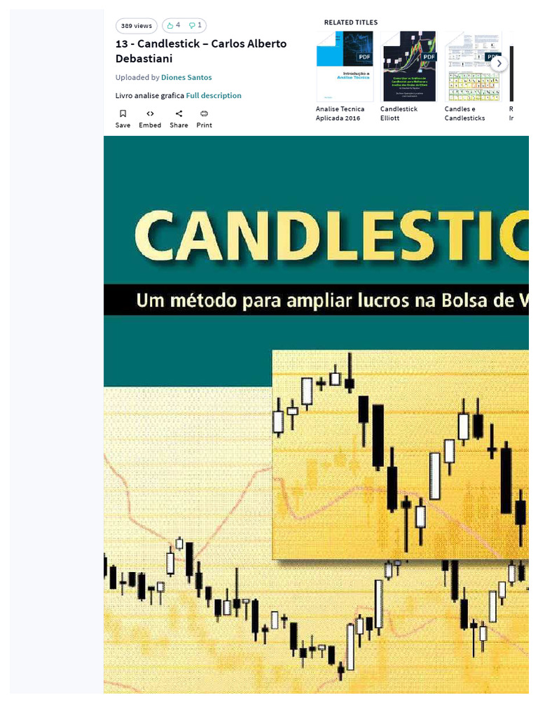 13 Candlestick Carlos Alberto Debastiani Compress | PDF