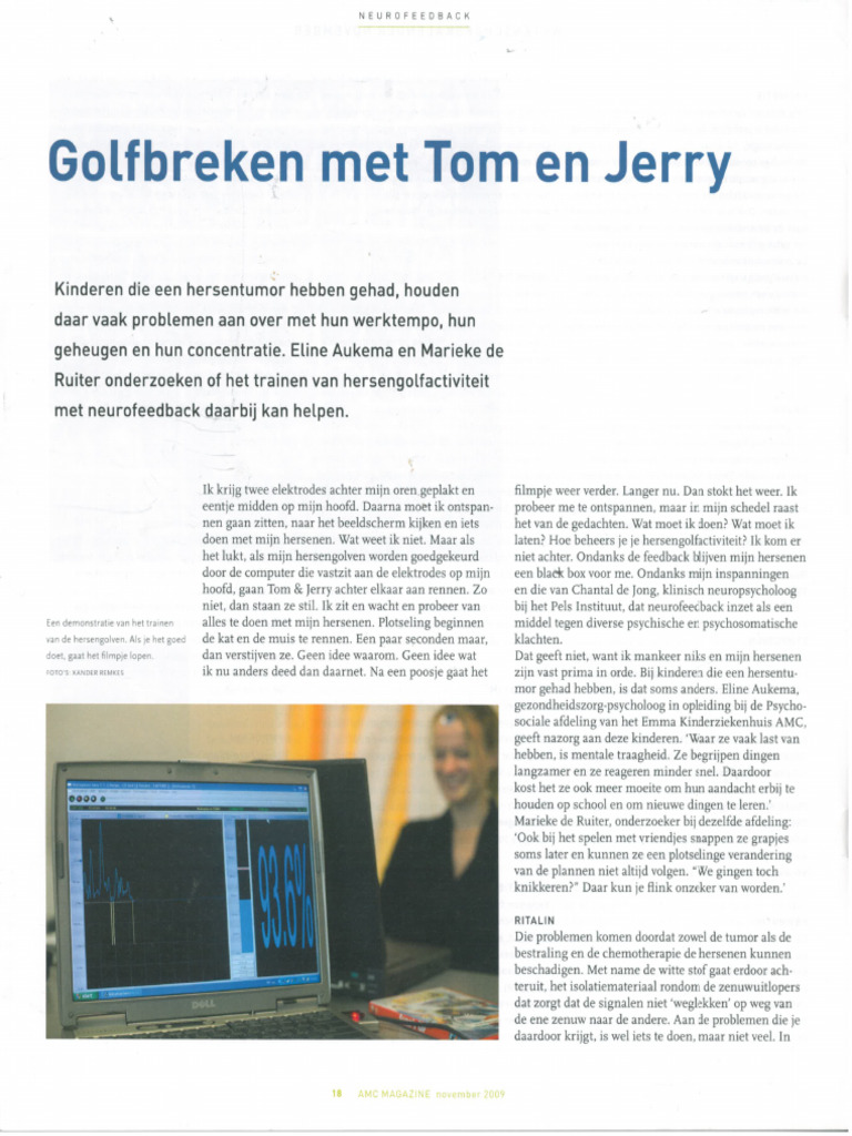 Artikel AMC Magazine PRISMA | PDF