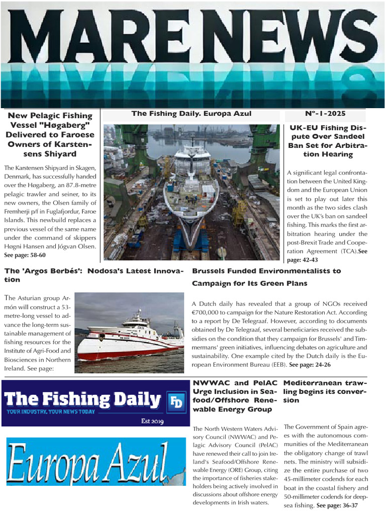 Mare News | PDF | Overfishing | Fishing Industry