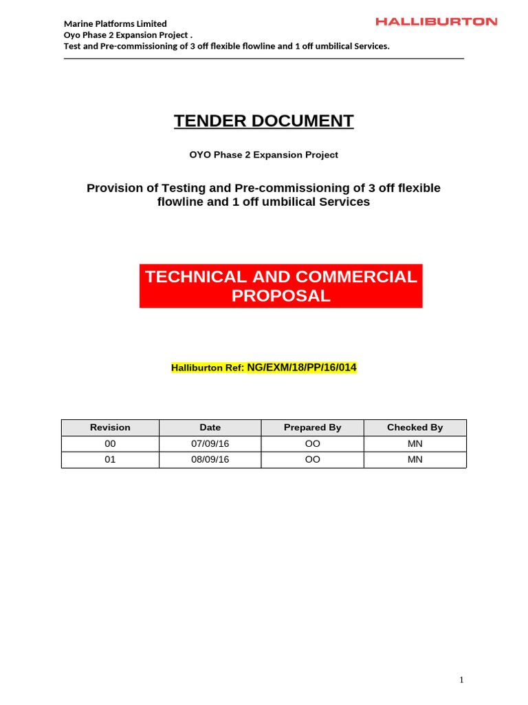 Oyo Phase 2: Flowline & Umbilical Testing | PDF | Leak | Pressure