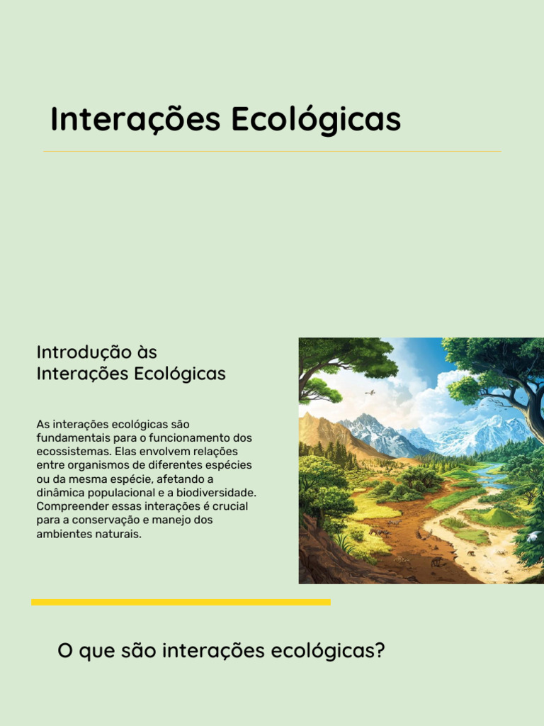 Aula 3_ Interações ecológicas | PDF | Ecologia | Parasitismo