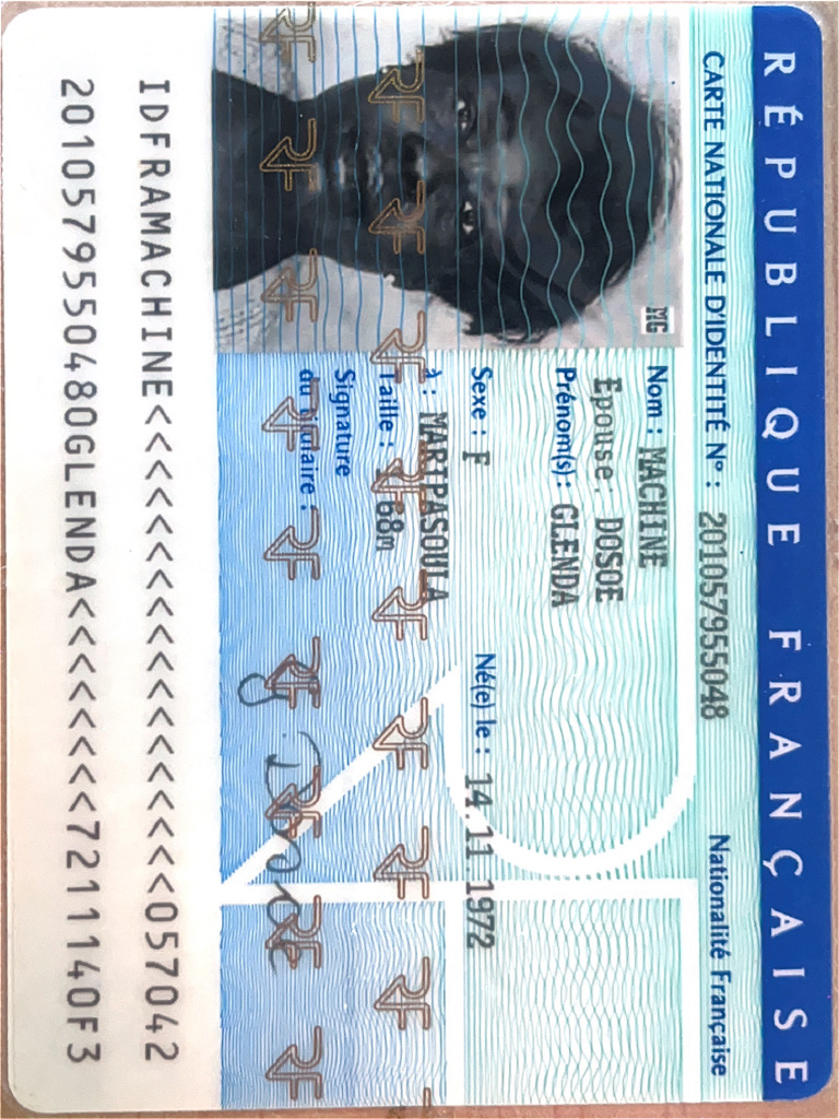 Carte D'identité Maman | PDF