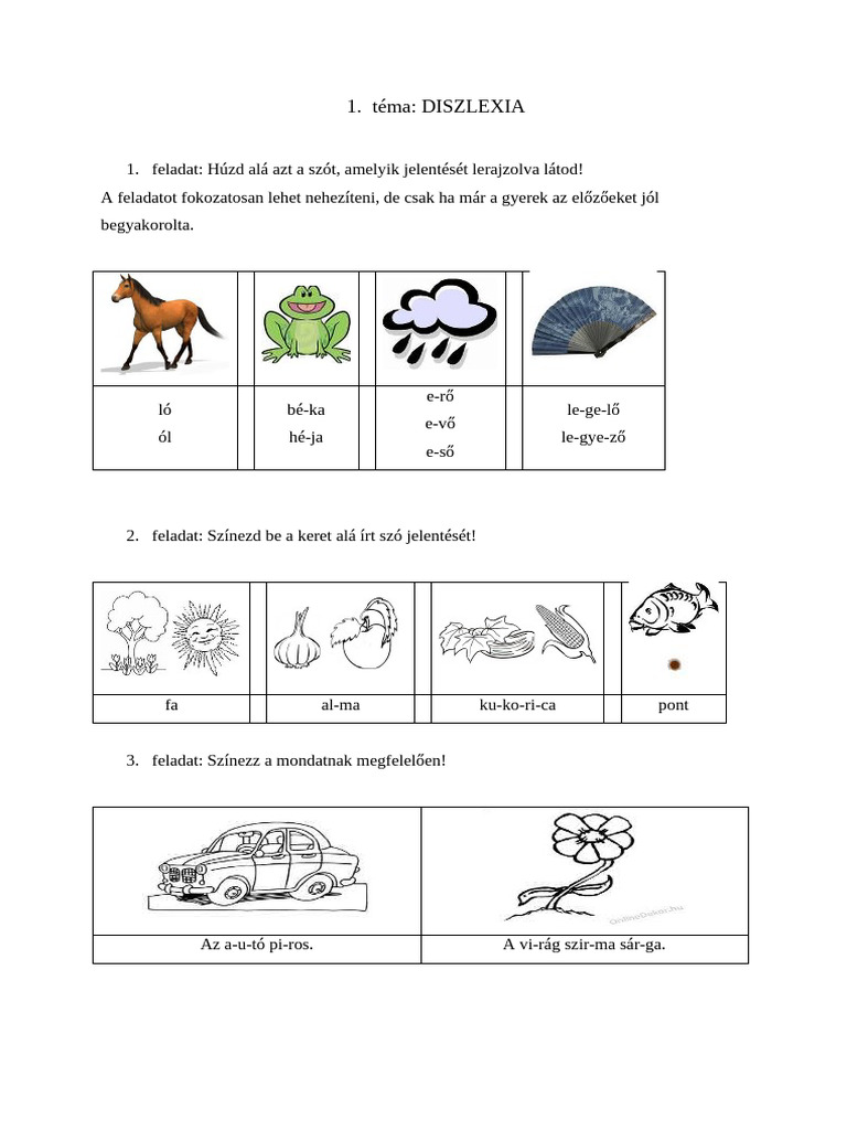 Diszlexia | PDF