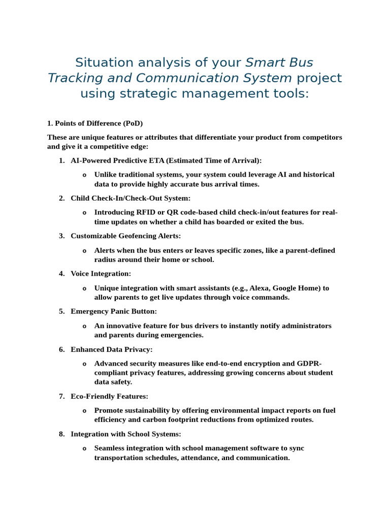 Smart Bus Tracking System Analysis | PDF | Internet Of Things | Computing