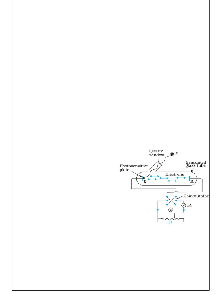 Dual Nature of Electromagnetic Radiation | PDF | Photoelectric Effect ...