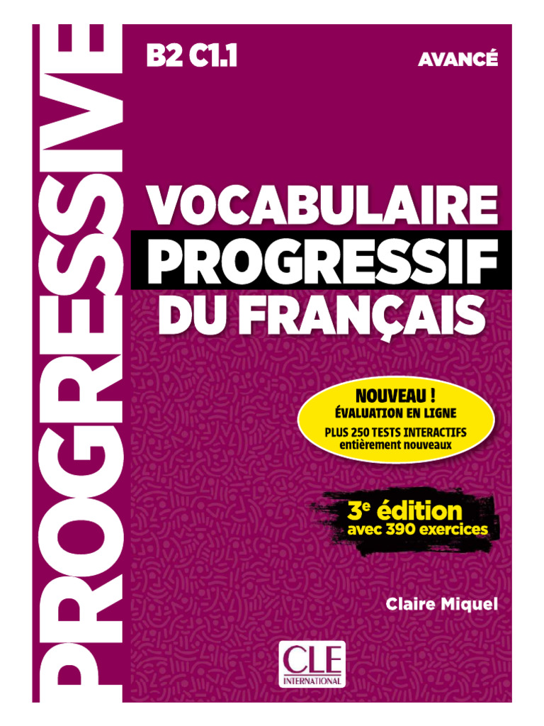 1-2.PDF - Vocabulaire Progressif Du Français Niveau b2-c1 | PDF