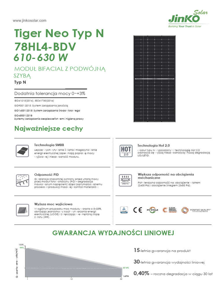 JKM610 630N 78HL4 BDV F4C1 Pl&en | PDF