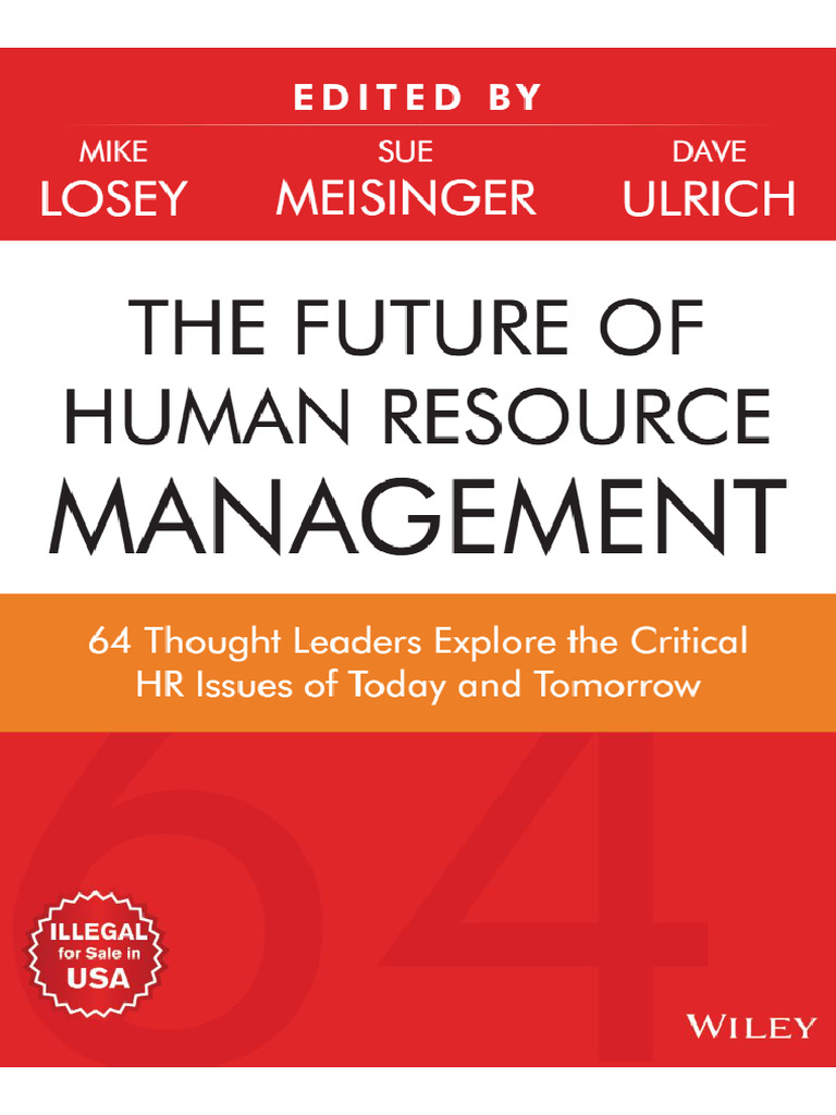 The Future of Human Resource Management | PDF