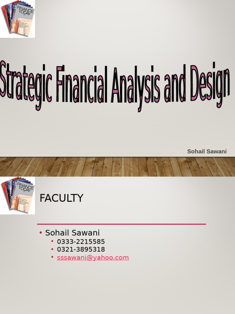 Introduction To SFAD (Class1) | PDF | Economies | Business