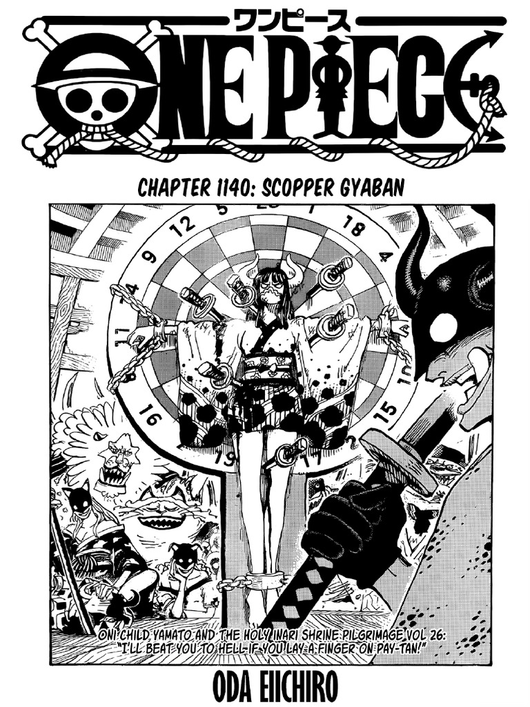 One Piece Chapter 1140 TCB Scans Translation | PDF