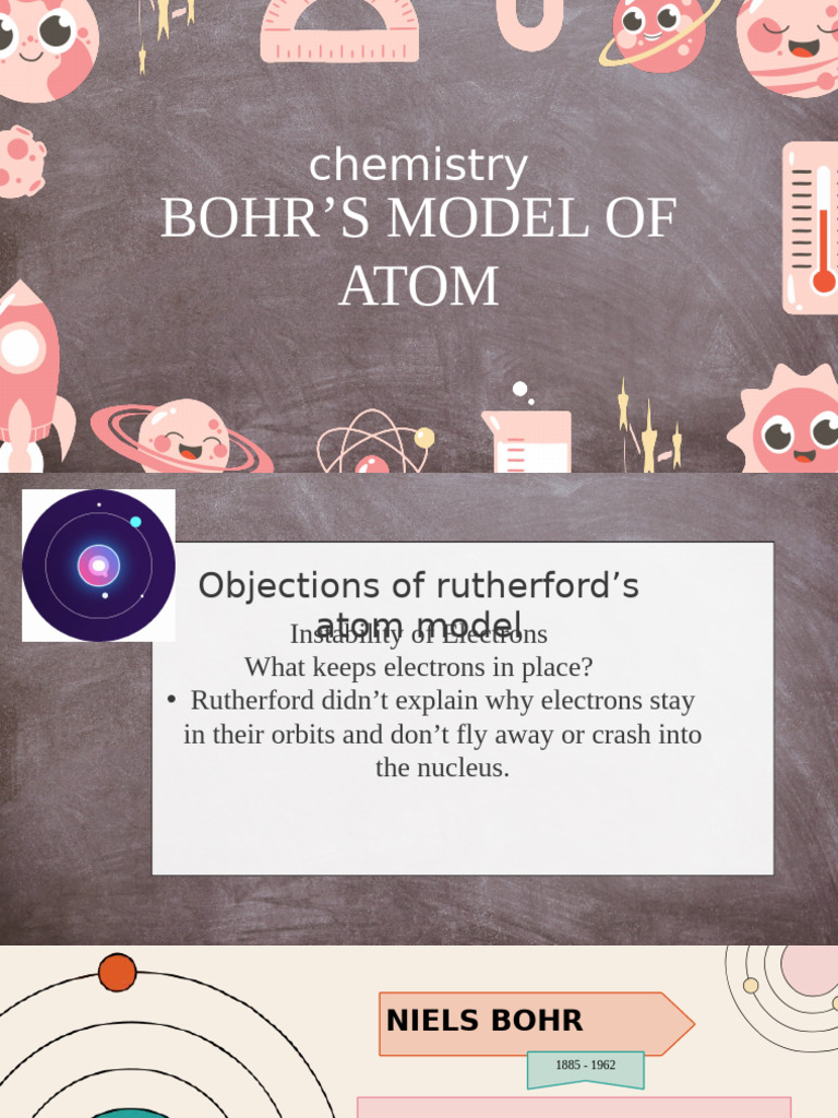 Bohr'S Model of Atom: Chemistry | PDF