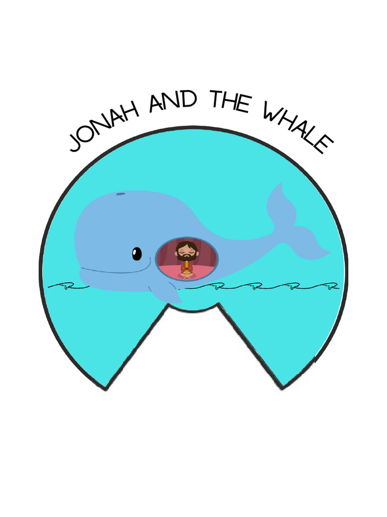 Jonah and the Whale Spinner Craft | PDF