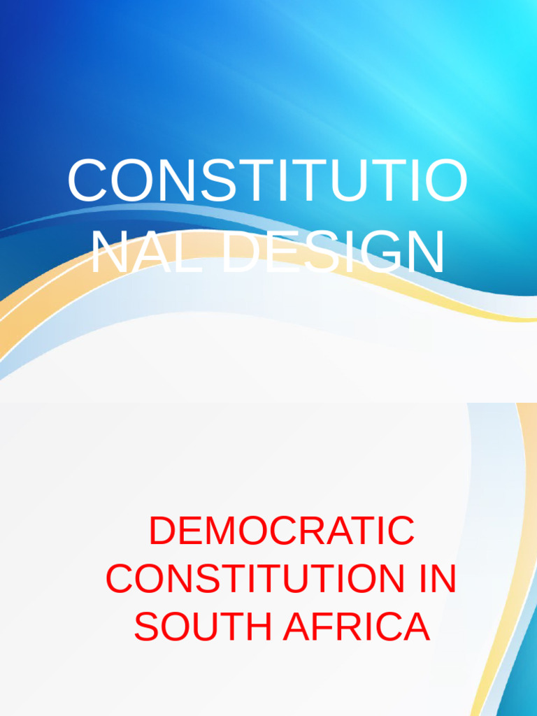 L30 (1) Constitution in South Africa | PDF | Apartheid | Nelson Mandela