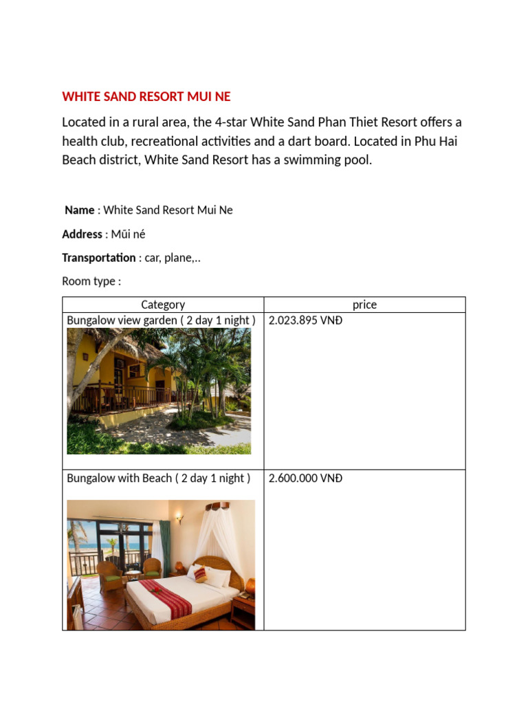 Report Hotels | PDF | Resort | Spa