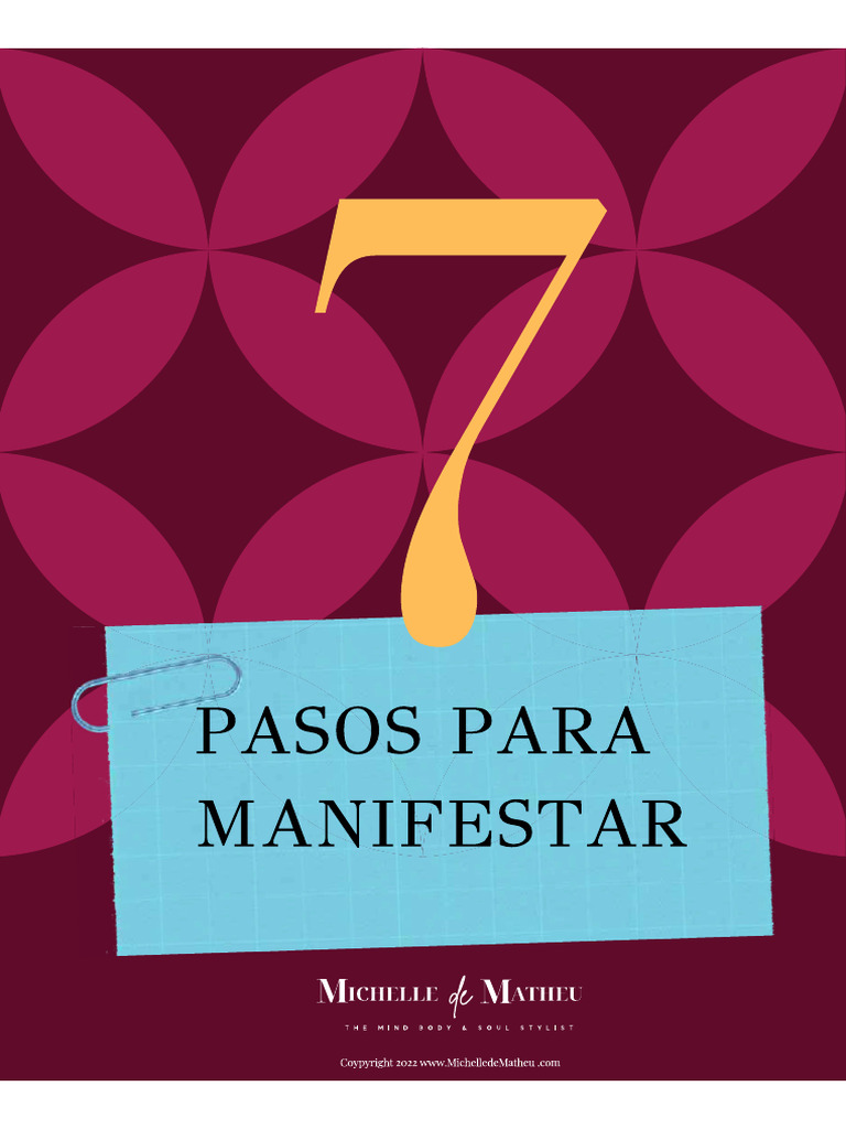 Pasos para Manifestar | PDF