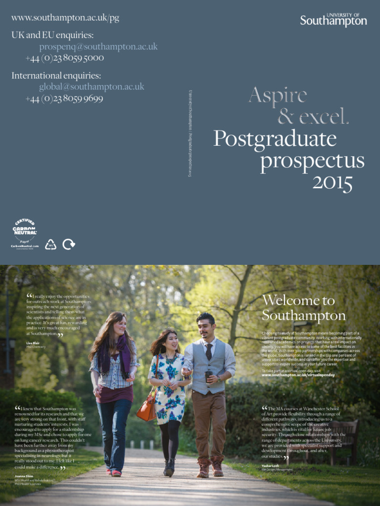pgr2015 Prospectus | PDF | Science | Engineering