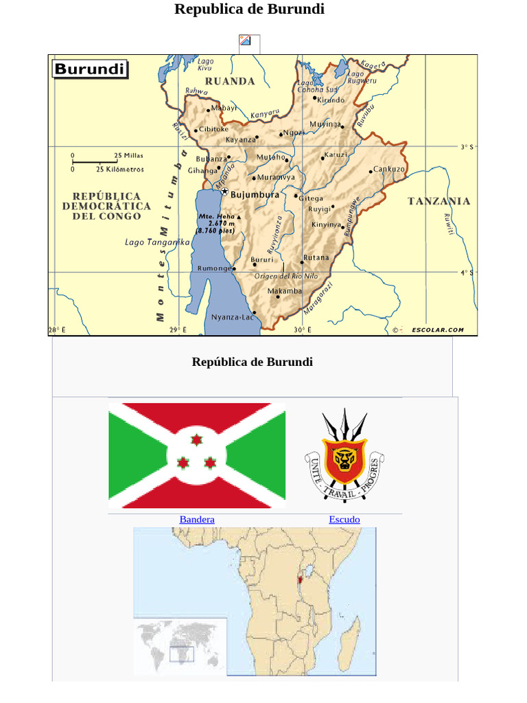 Burundi | PDF | Burundi | Ruanda