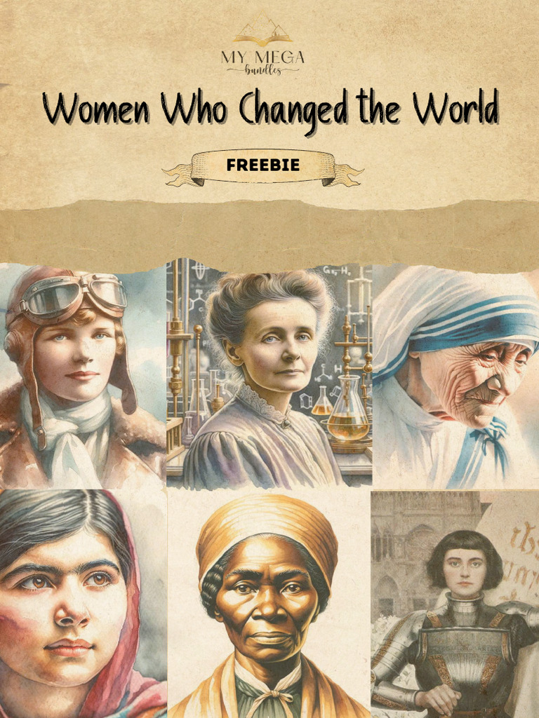 Women Who Changed the World - MMB | PDF | Malala Yousafzai | Marie Curie