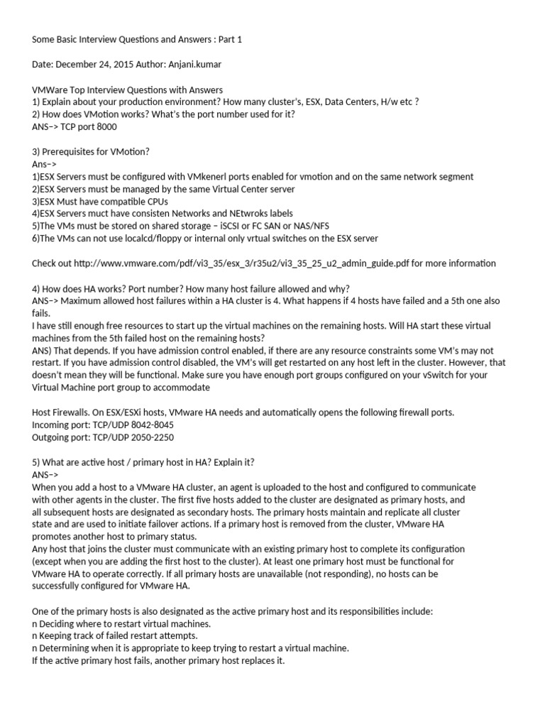 VMware Some Basic 1 | PDF | Virtual Machine | V Mware