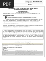 G8 Unit 1 The Lucky Coin | PDF | Chess Theory | Chess