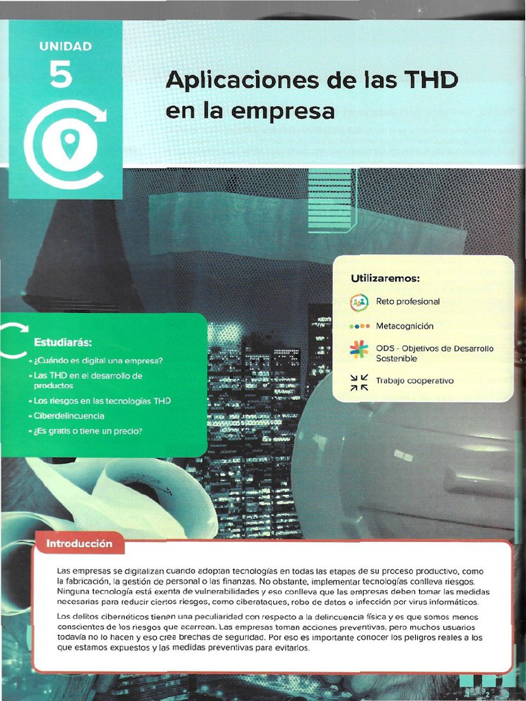 Ud 5-Aplicaciones de Las THD en La Empresa | PDF | Robot | Robótica