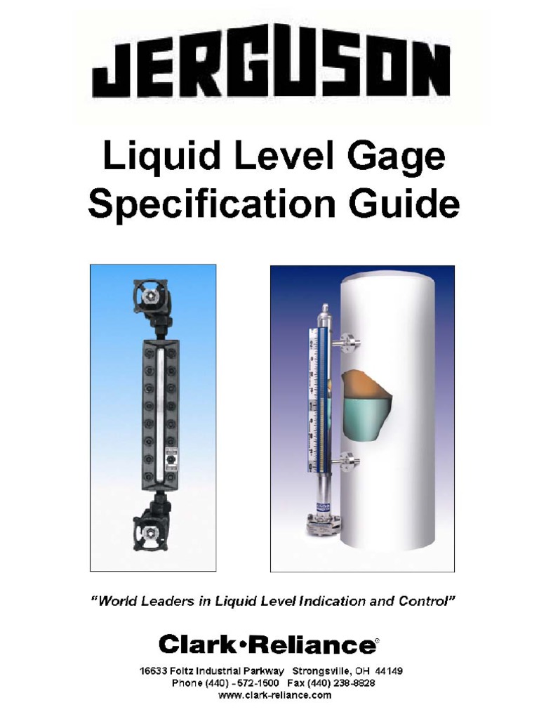 Jerguson Spec Guide | PDF | Valve | Pipe (Fluid Conveyance)