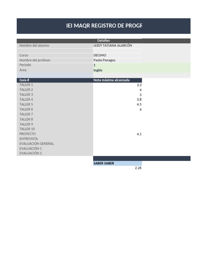 Inglés Grado Décimo Primer Periodo (Recuperado Automáticamente) | PDF