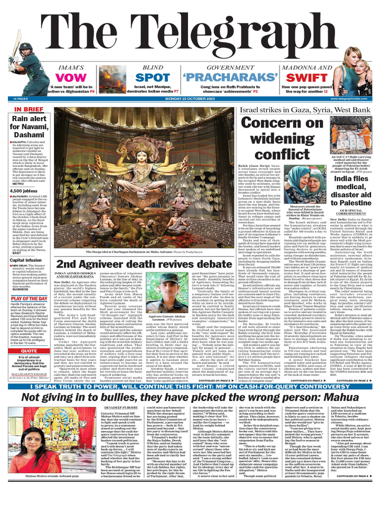 The Telegraph 23 Oct 2023 | PDF