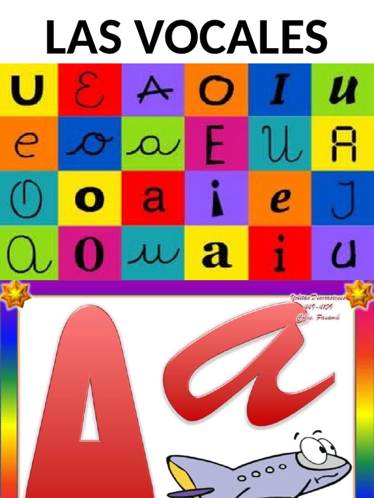Las Vocales (Sonido Inicial) | PDF