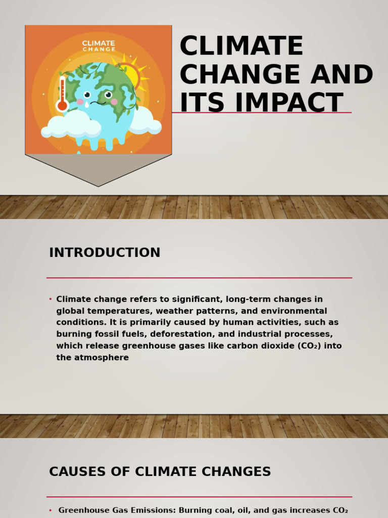 Climate Change: Causes and Impacts | PDF