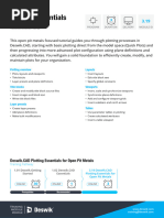 1.04 Deswik Process Map Essentials | PDF