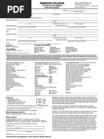 MASA Membership Application Form | PDF | Receipt | Payments