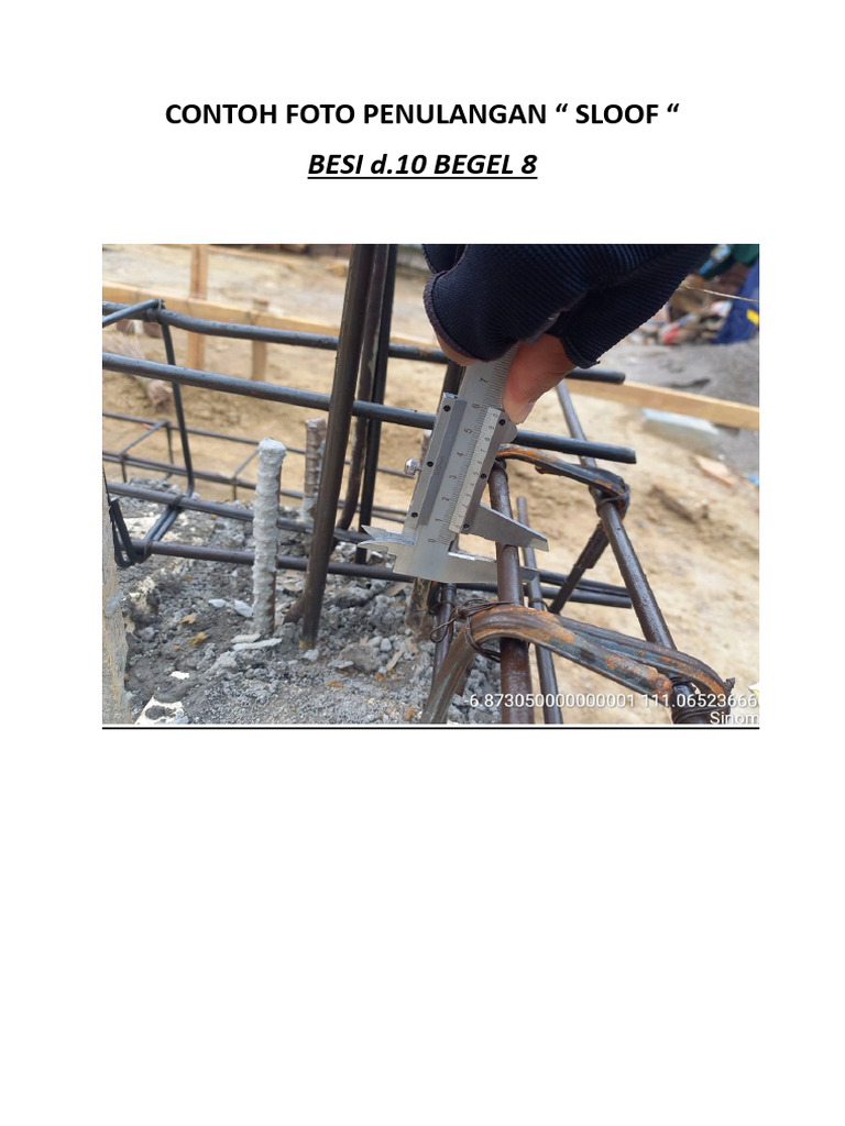 Contoh Foto Laporan P3 BSPS | PDF