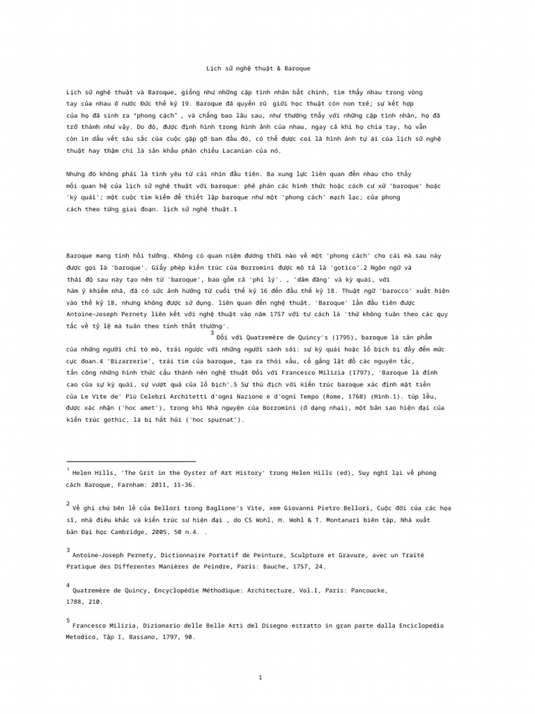 Baroque and Art History | PDF