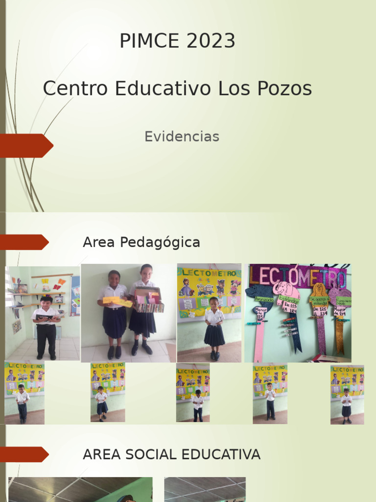 Pimce 2023 EVIDENCIAS | PDF