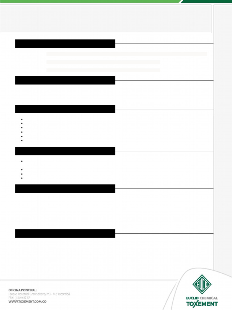 eucon-wr-340 (1) | PDF | Hormigón | Cemento