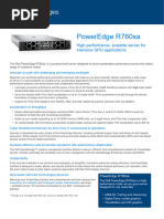 Poweredge r570 Spec Sheet | PDF | Solid State Drive | Data Center