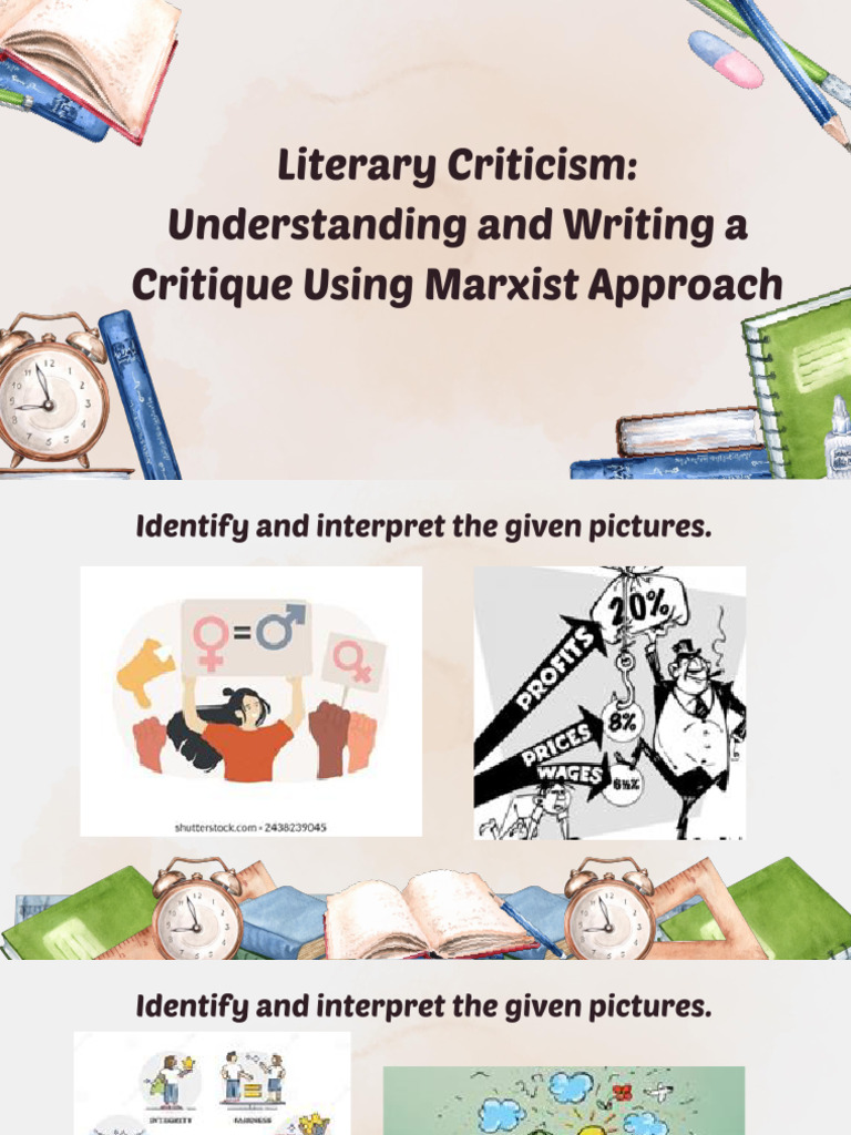 Literary Criticism Understanding and Writing a Critique Using Different ...