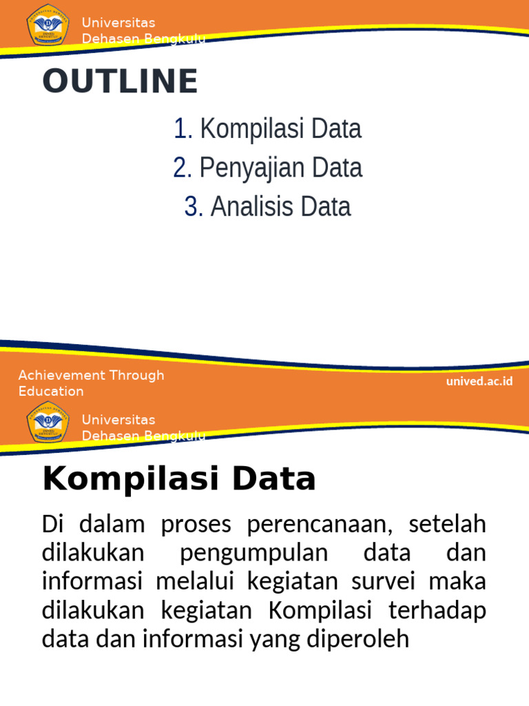 Panduan Kompilasi dan Penyajian Data | PDF
