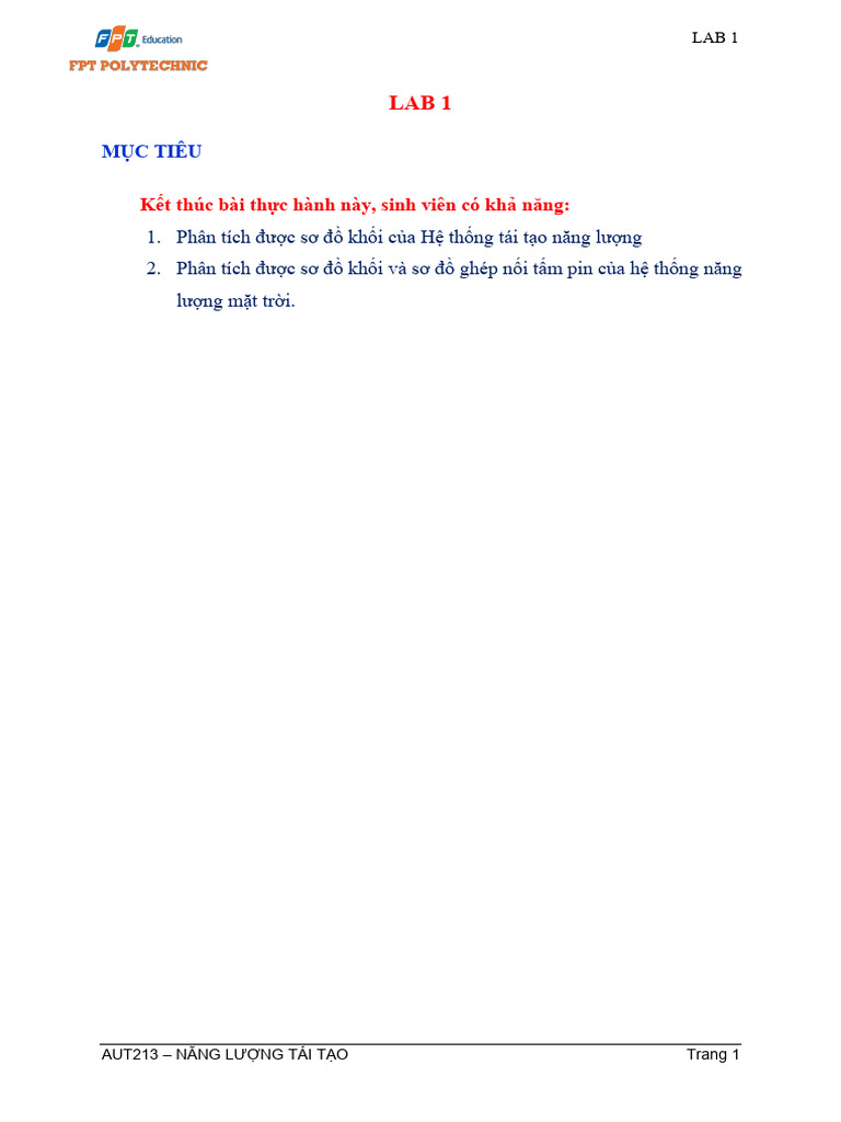 AUT213 Lab1 | PDF