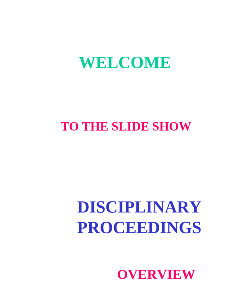 CDA RULES Disciplinary Proceedings | PDF | Justice | Crime & Violence
