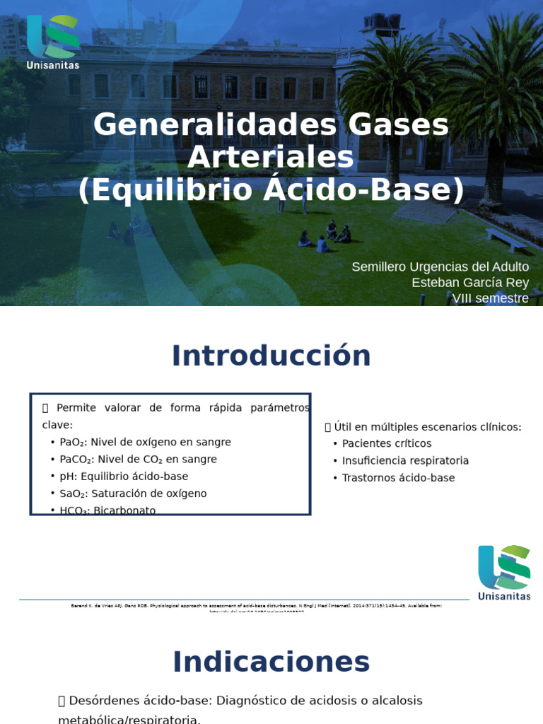 Generalidades Gases Arteriales | PDF | Enfermedades y trastornos ...
