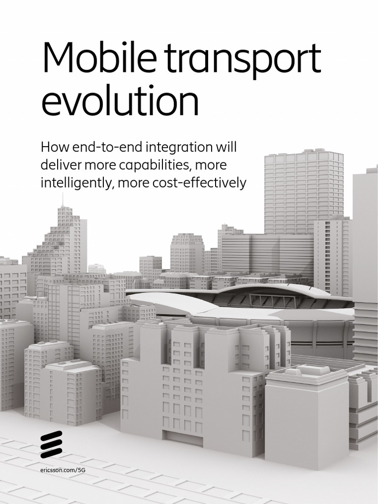 Ericsson Mobile Transport Evolution | PDF | Computer Network | 4 G