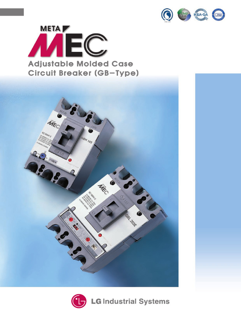 MCCB | PDF | Voltage | Insulator (Electricity)