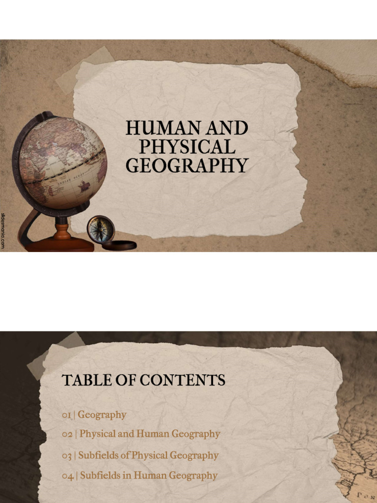 Human and Physical Geography | PDF | Earth Sciences | Geography